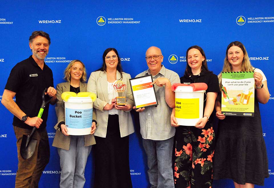 Emergency Toilet Campaign Wins Award